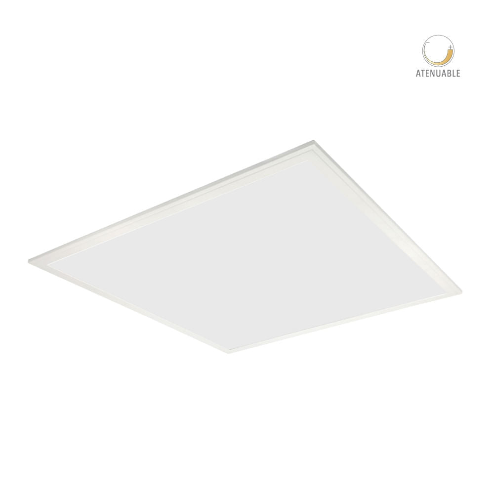 Panel LED 2x2 Suspendido/Empotrado, 40 W, Luz Blanca Neutra, Atenuable ...