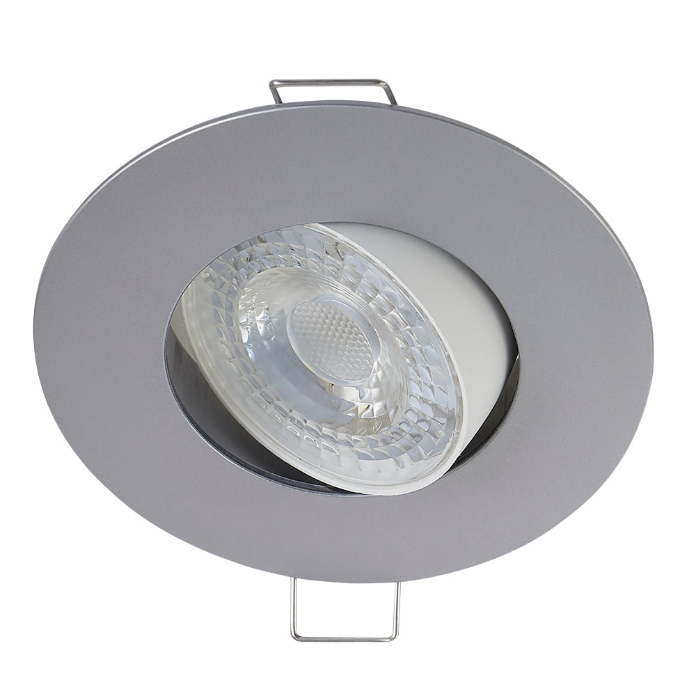 Lámpara Downlight LED Empotrable, 5.5 W, Luz Suave Cálida, No atenuable ...